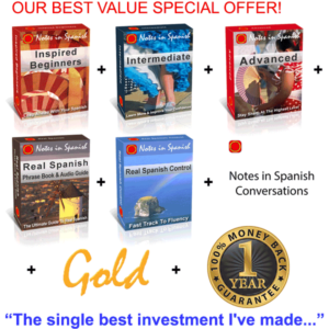 Our Free Spanish Learning Audio - Choose Your Level: - Notes in Spanish ...